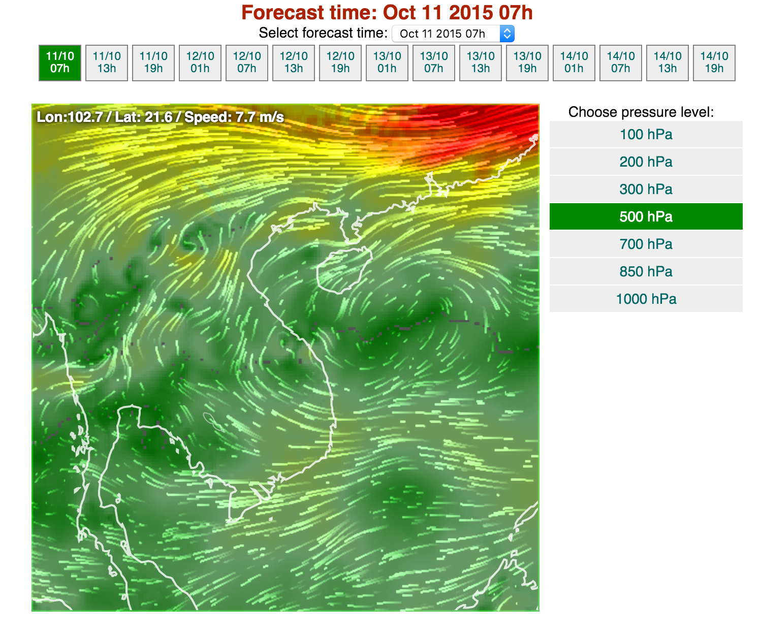 HaiBuiHoang: Wind visualization for meteorologist