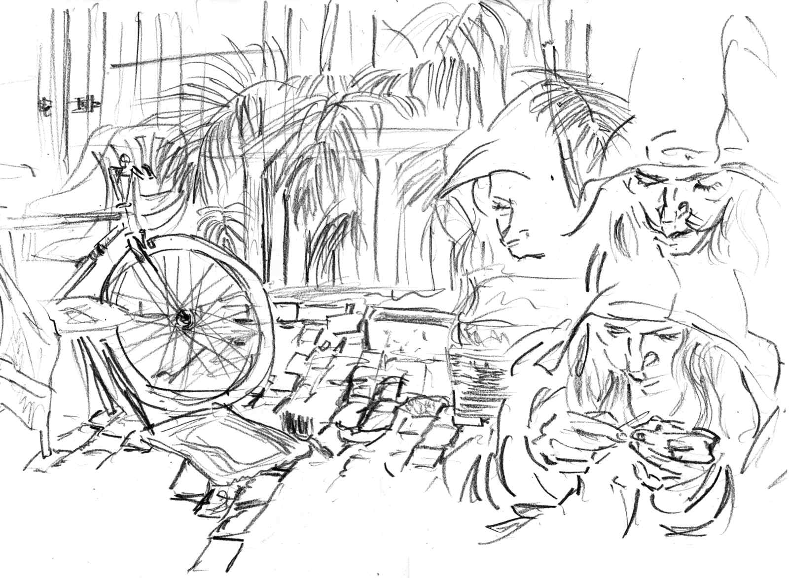 All in the Name of Liberty: Xanthe in the back yard