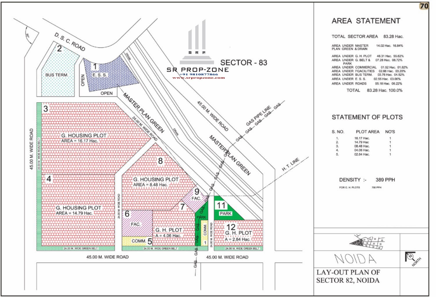 Layout Plan of Noida Sector-82 HD Map - Greater Noida Industry I BUY I ...