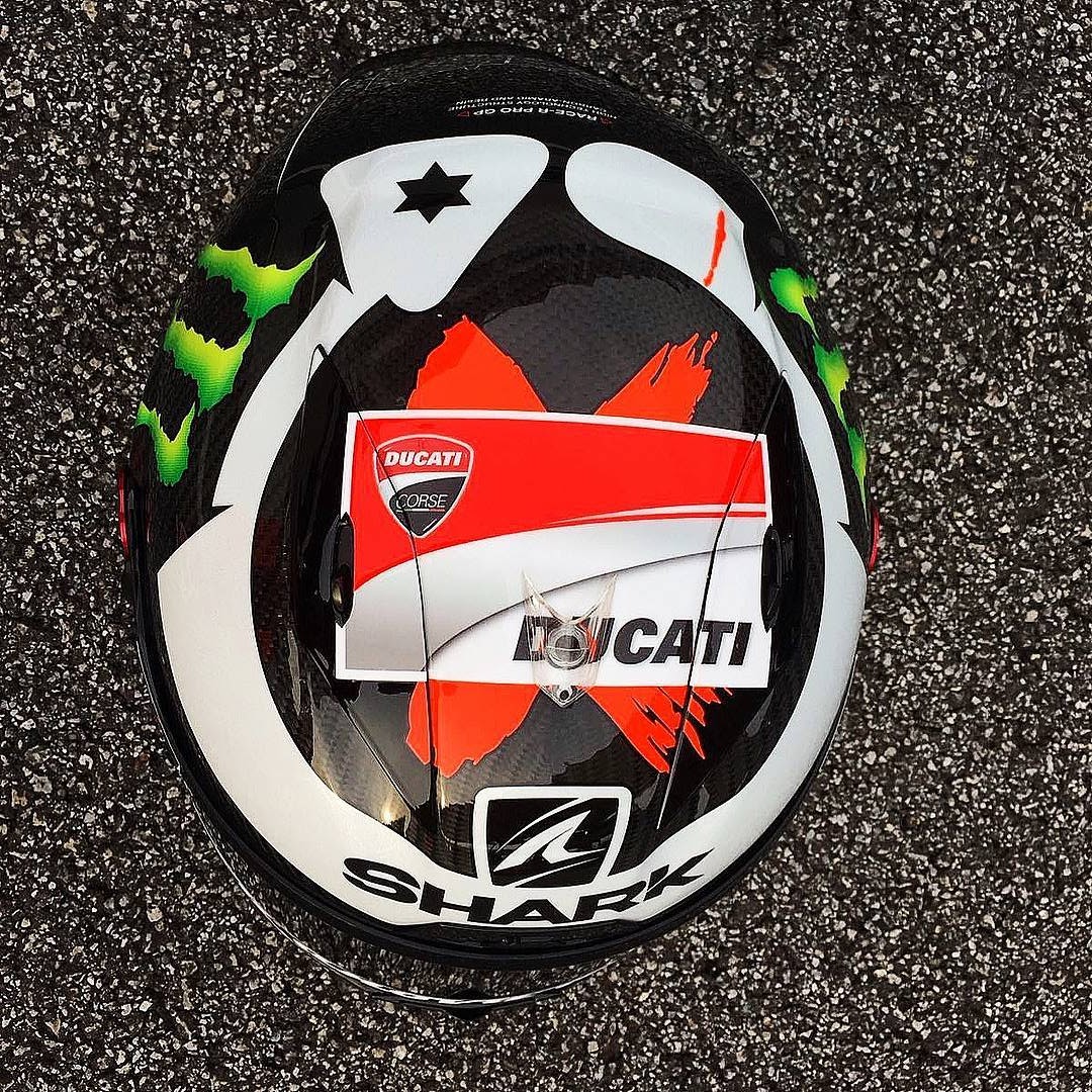 Racing Helmets Garage: Shark Race-R Pro GP J.Lorenzo Test Sepang 2018