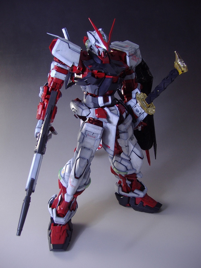 Painted Build: PG 1/60 Gundam Astray Red Frame