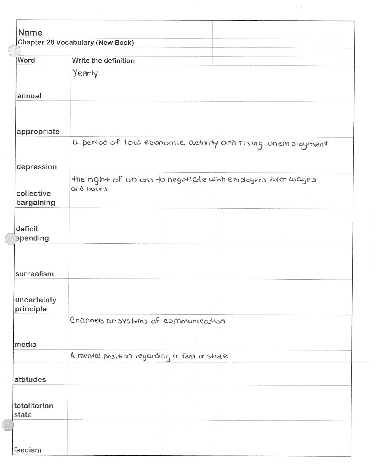 Mr. E's World History Page