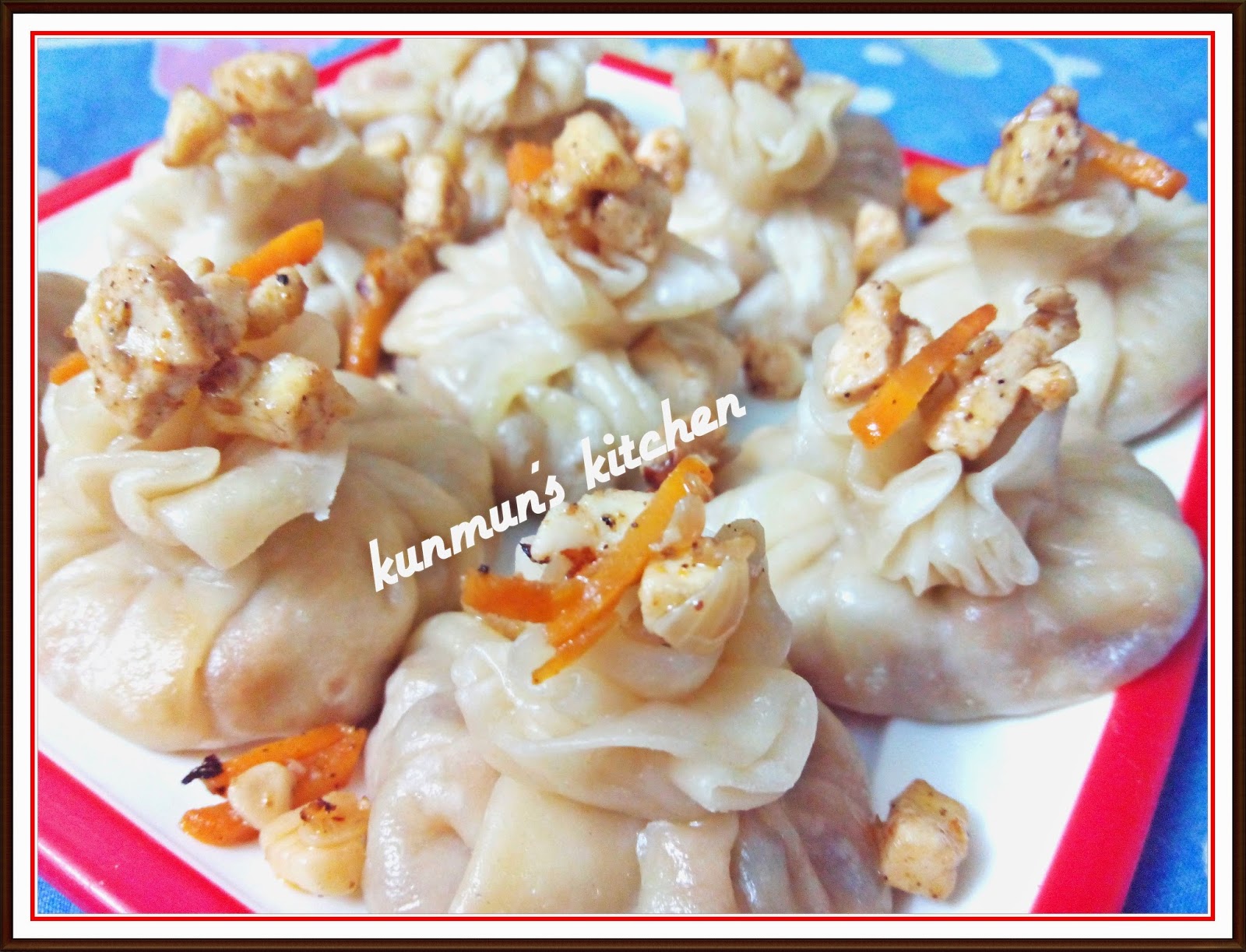 Kunmun's Delicious Kitchen: Paneer Momos (steamed paneer dumplings...my ...