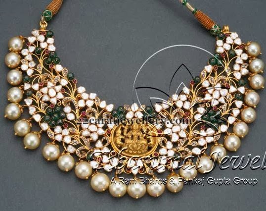 Another Divine Floral Pachi Set - Jewellery Designs