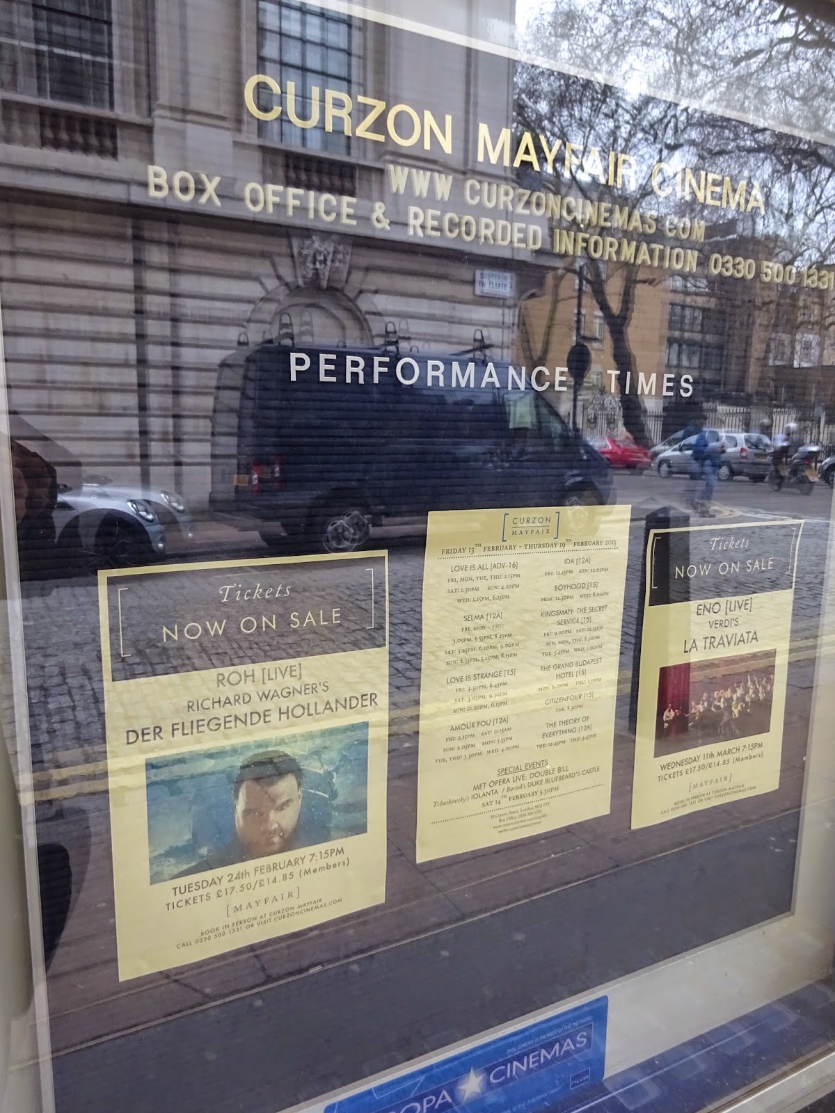 Elokuvateattereita: Curzon Mayfair