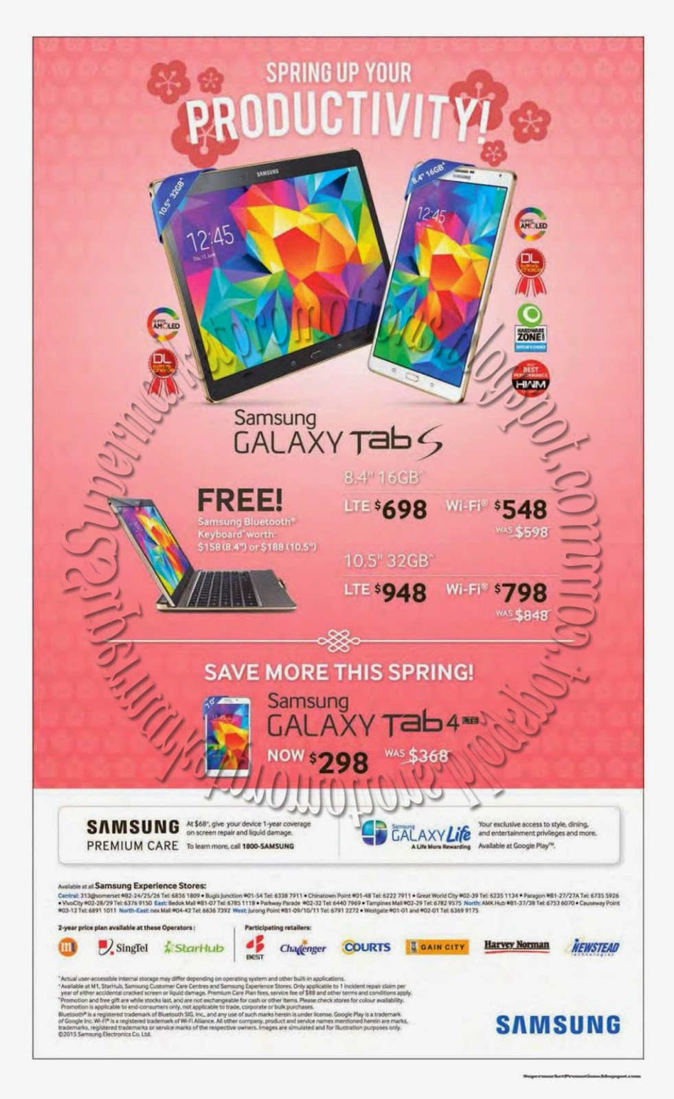 Samsung Spring Up Your Productivity! 10 January 2015 ~ Supermarket ...