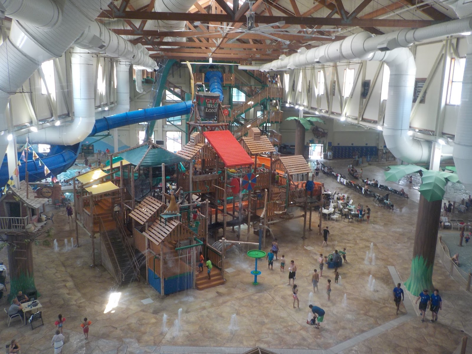 The Halterman Weekend: Contained Kid Fun: Great Wolf Lodge