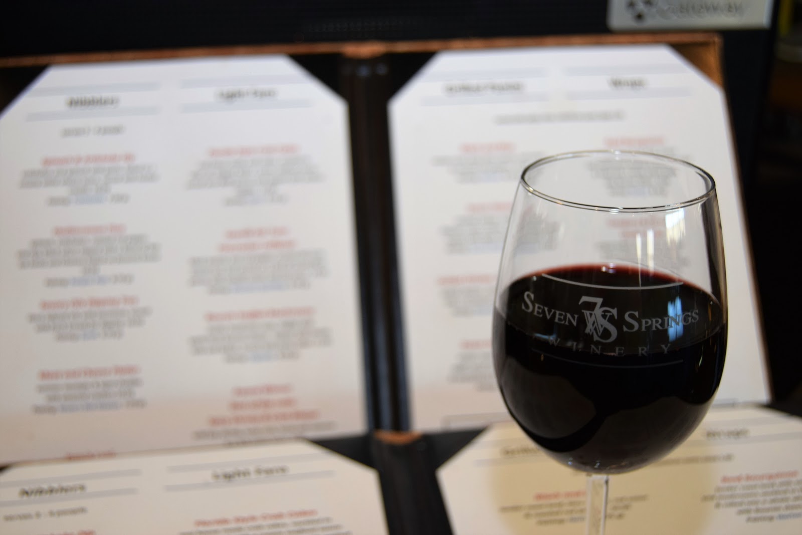 Seven Springs Winery: All About Our Wine