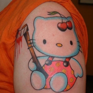 Weird Hello Kitty Tattoos | Hello Kitty Forever