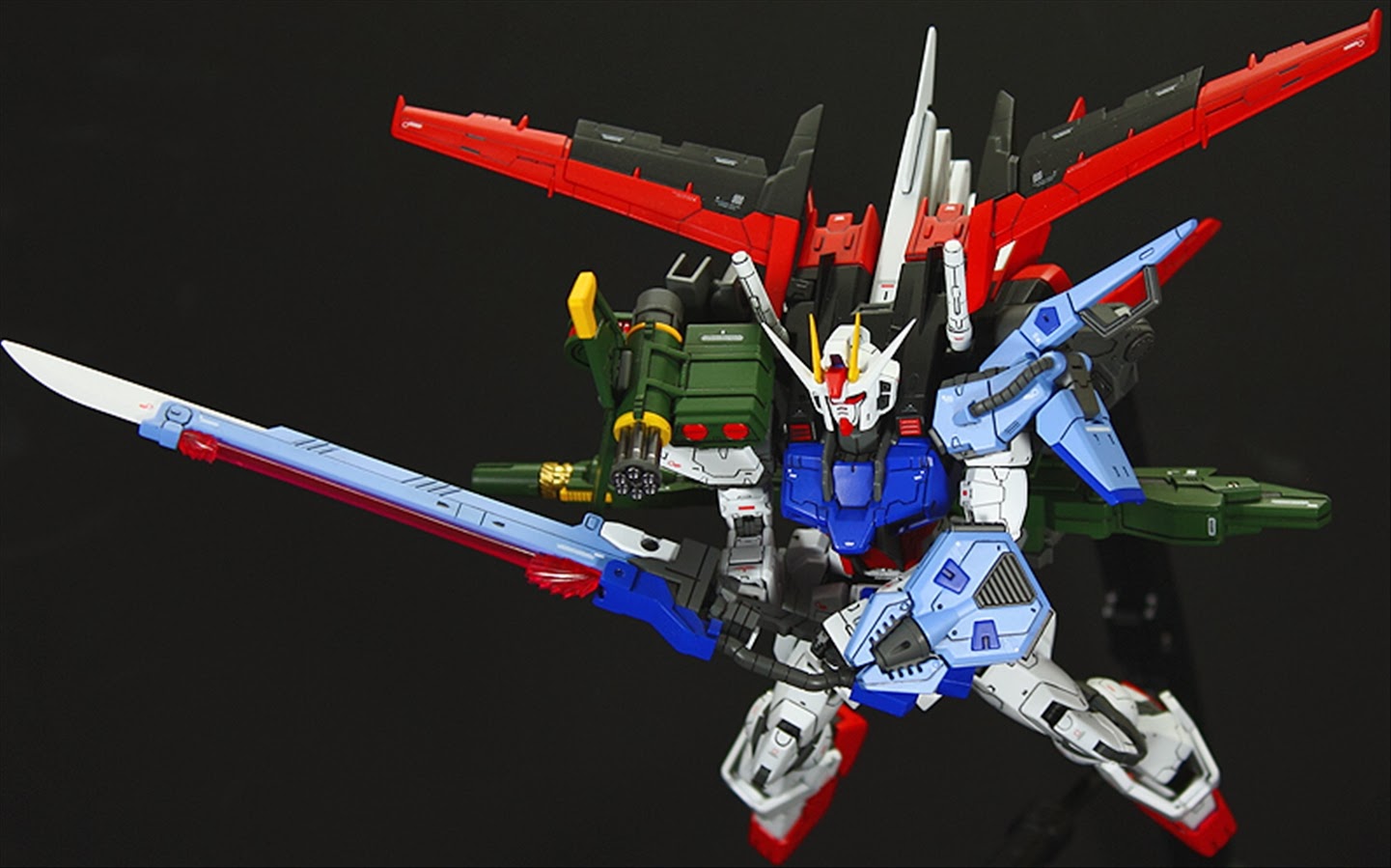 Custom Build: RG 1/144 Perfect Strike Gundam
