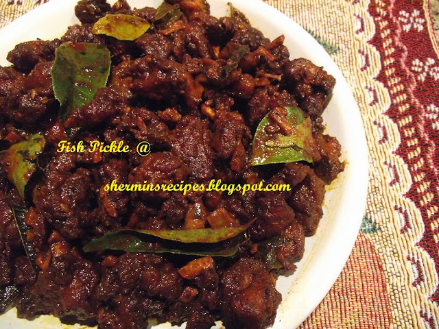 Shermin's Recipes: Fish Pickle