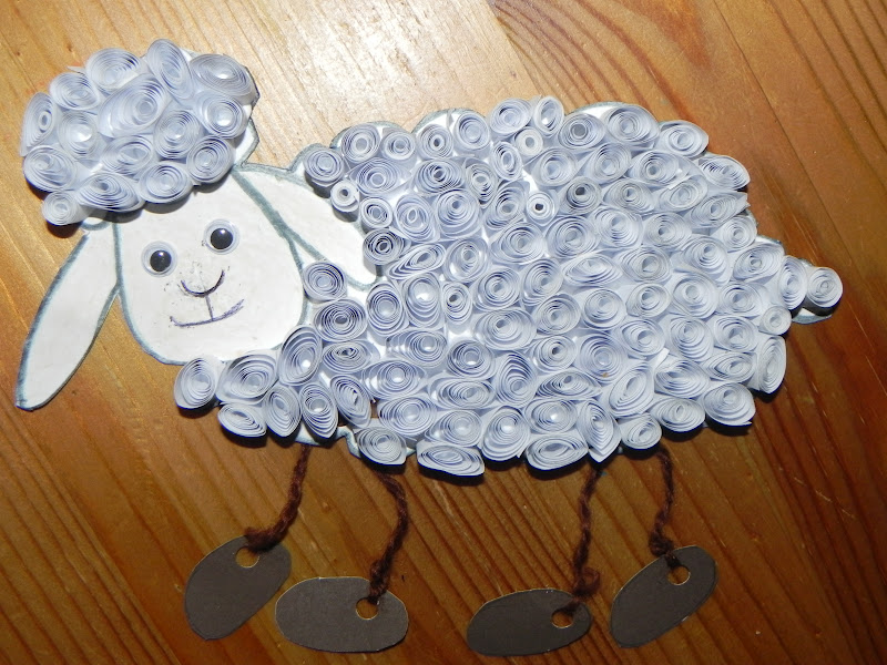 Ręcznie wykonane: Baranek