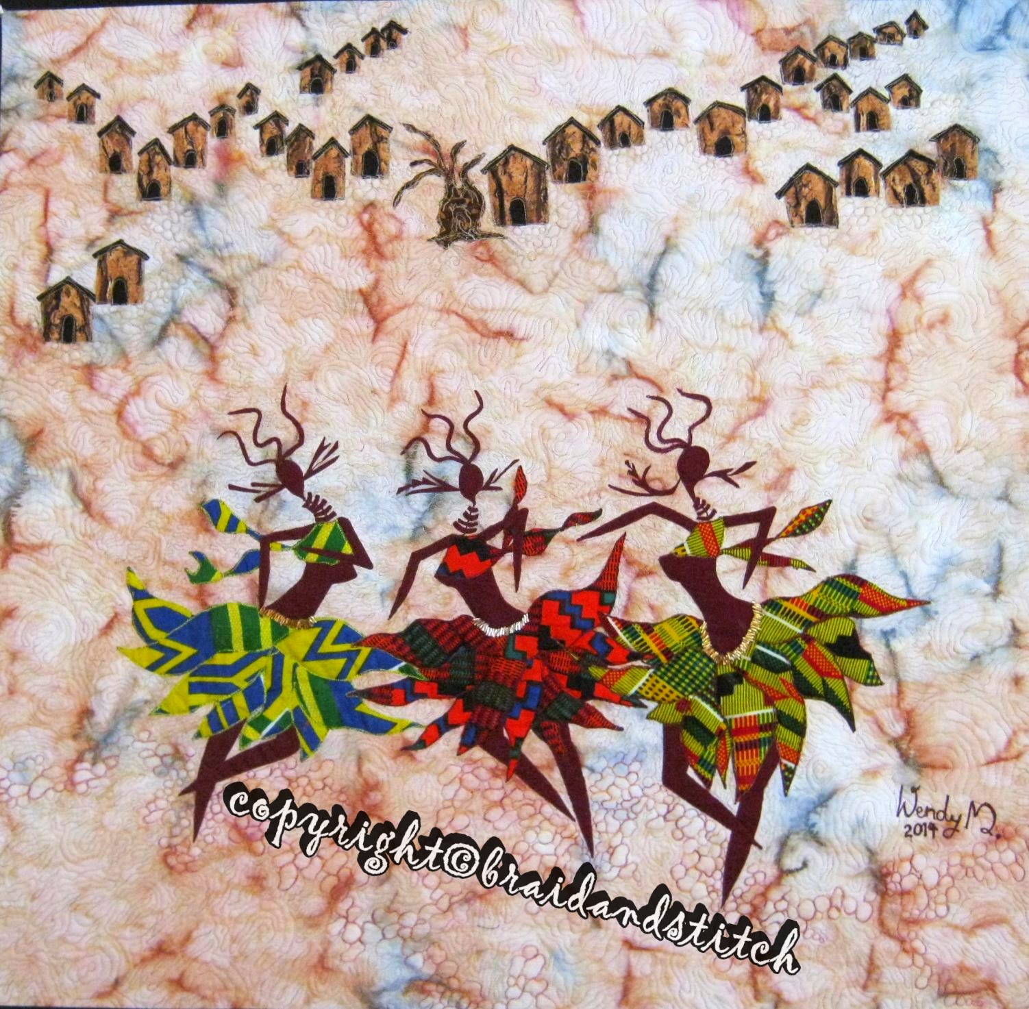 Quilted Nonsense: Akwaaba! means (Welcome!)