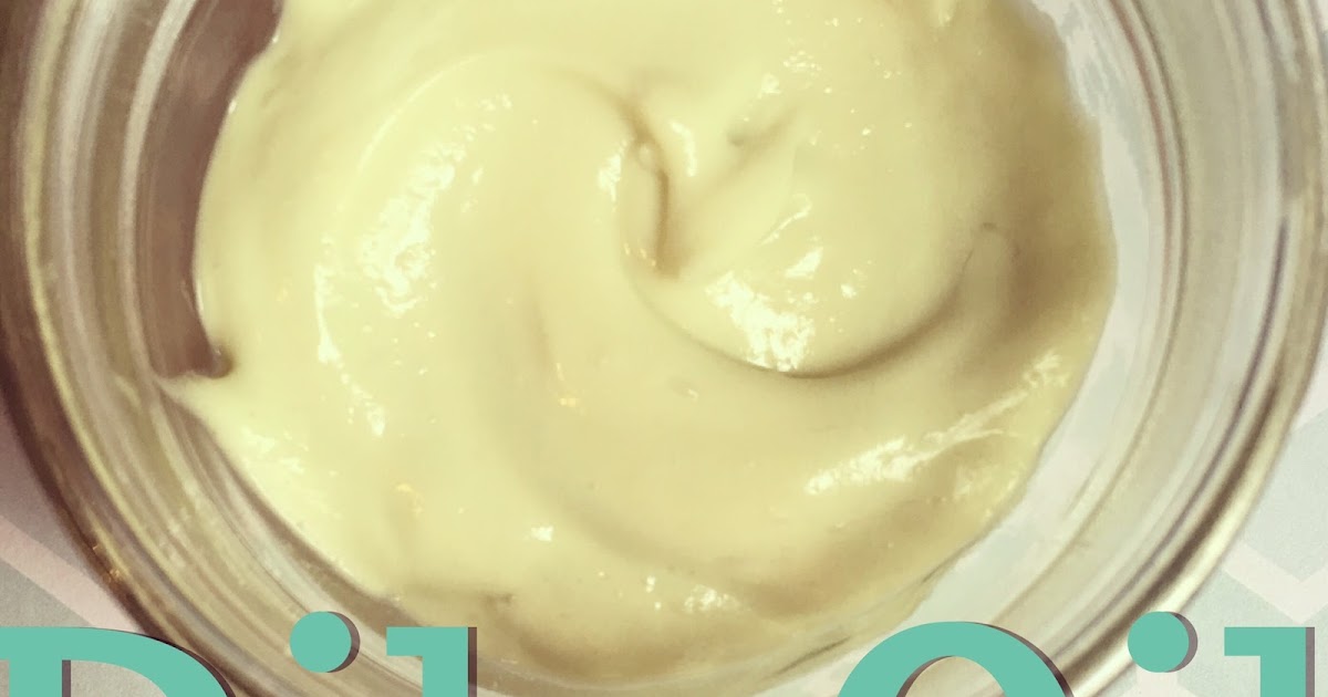 DIY Dilo Oil Cream