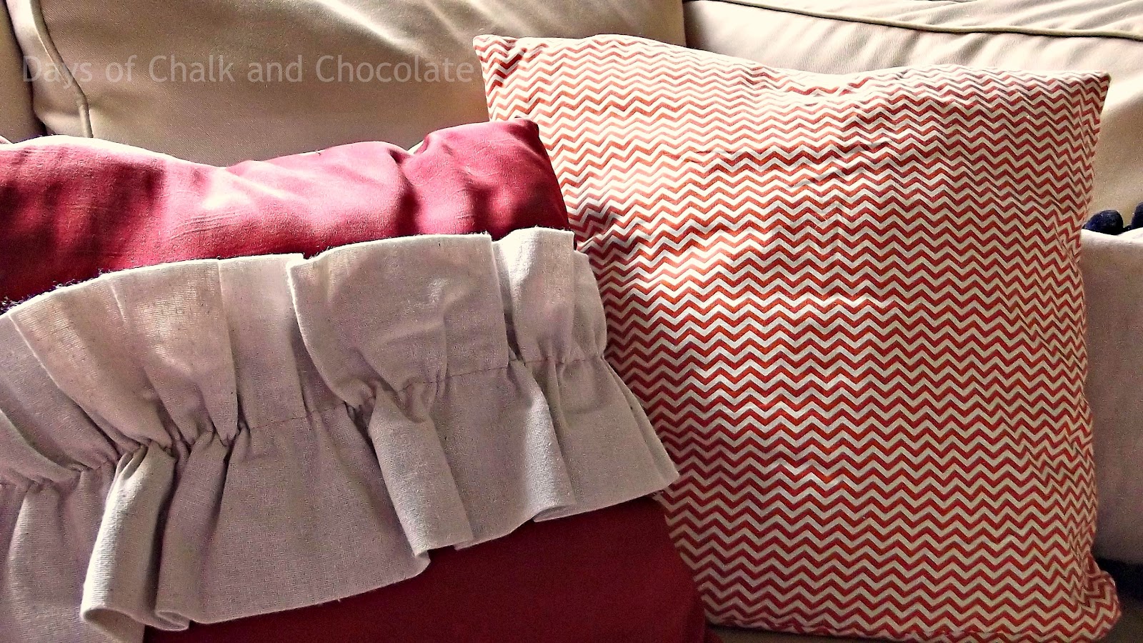Fall Pillows | Days of Chalk and Chocolate