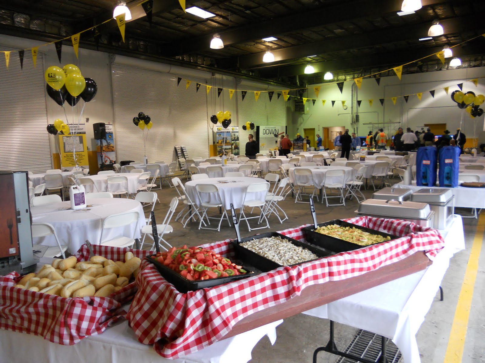 Meier's Catering: Turn your Warehouse into a Showroom.