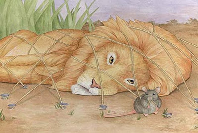 Kids Page: The Lion and the Mouse - Moral Story for Kids