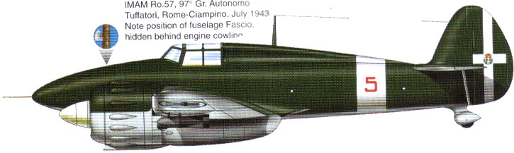Italian Aircraft of WWII: IMAM Ro.57