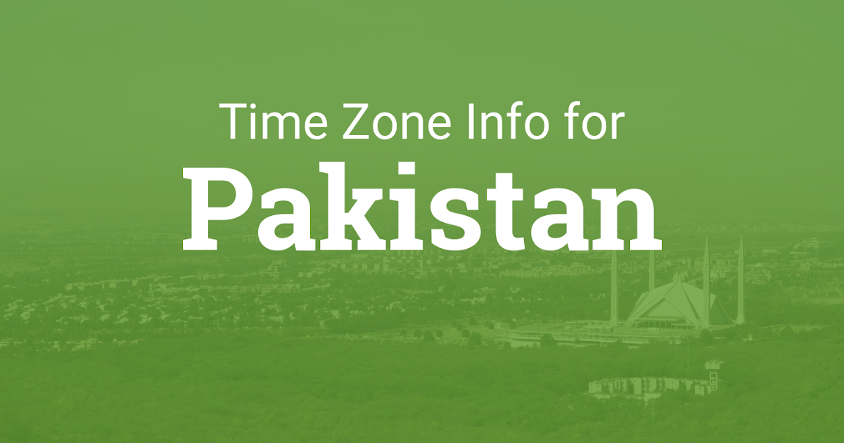 Pakistan Standard Time ~ Knowledge Pool