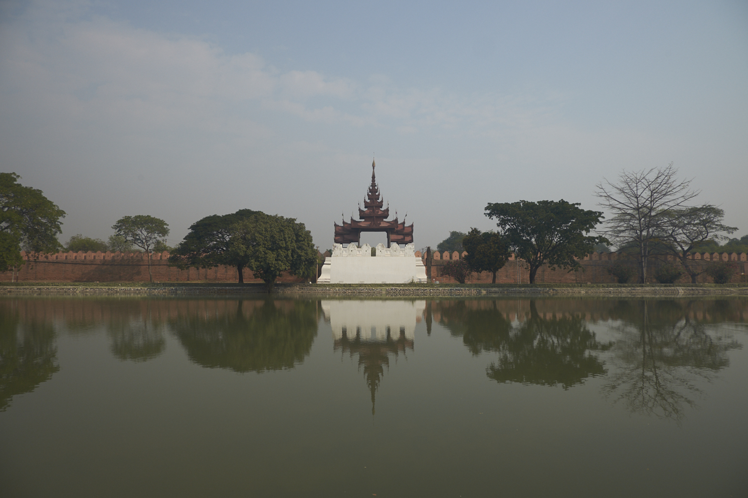 Hello Talalay: Looking At The Mandalay Palace Grounds With Sepia Eyes