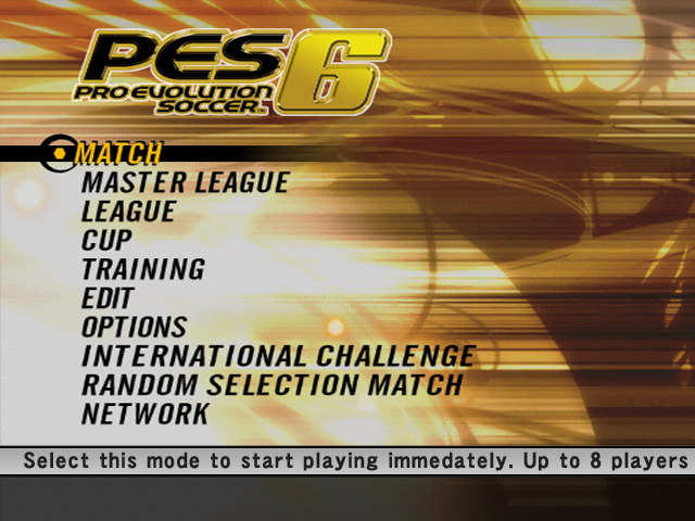 PES 2006: marzo 2013