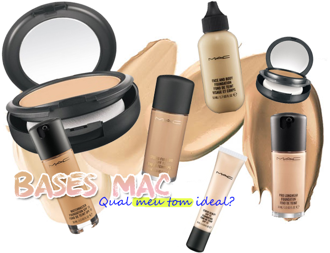 Mundo Da Girl : Como saber o tom ideal de base da mac