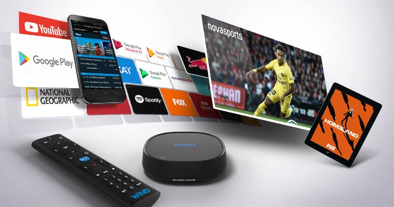 Wind Vision | Ένας πανέξυπνος συνδυασμός συνδρομητικής τηλεόρασης και ...