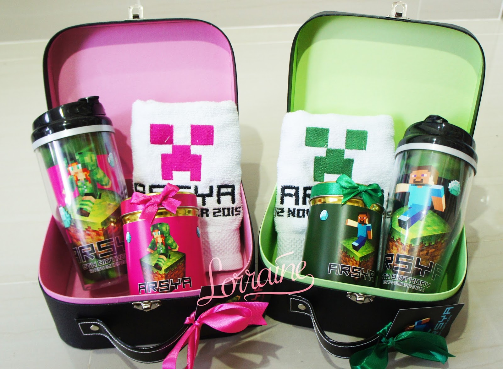 Lorraine Souvenir and Hamper: Arsya's Birthday - Minecraft