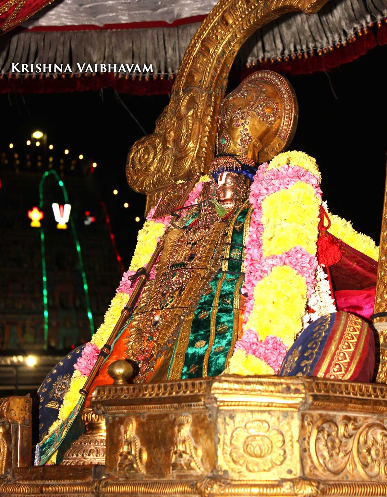 Krishna Vaibhavam: Day 02 of Sri Manavala Maamunigal Utsavam ...