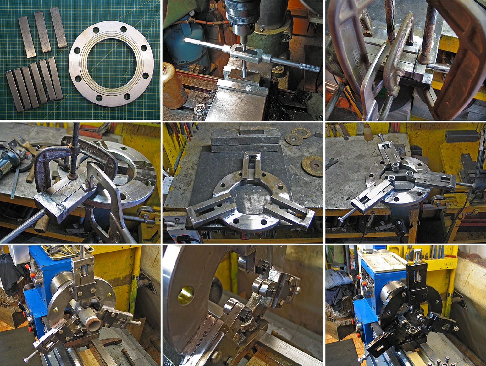 Joli-Design: Making a steady rest, lunette de tour