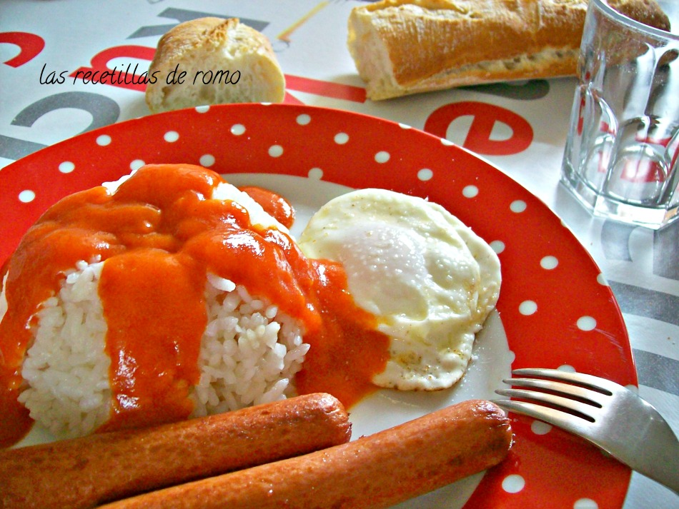 ARROZ A LA CUBANA ( MONTAÑA ) | las recetillas de romo