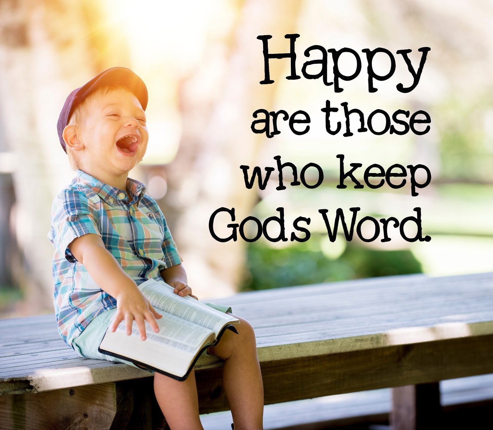 andy at faith: Happy are those who keep God's word