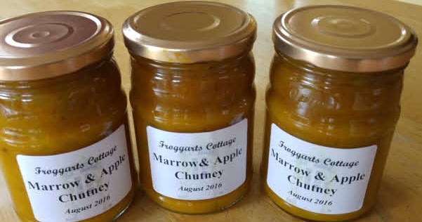 Froggarts Cottage Garden: Marrow and Apple Chutney
