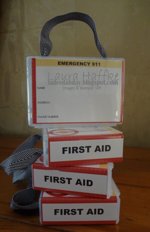 It's a La Dee Dah Day!: BOO BOO KITS - FIRST AID CASES USING MY DIGITAL ...