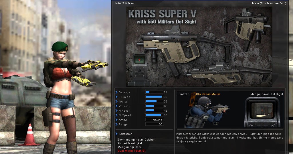 Title Senjata KRISS Point Blank Title Senjata KRISS Point Blank