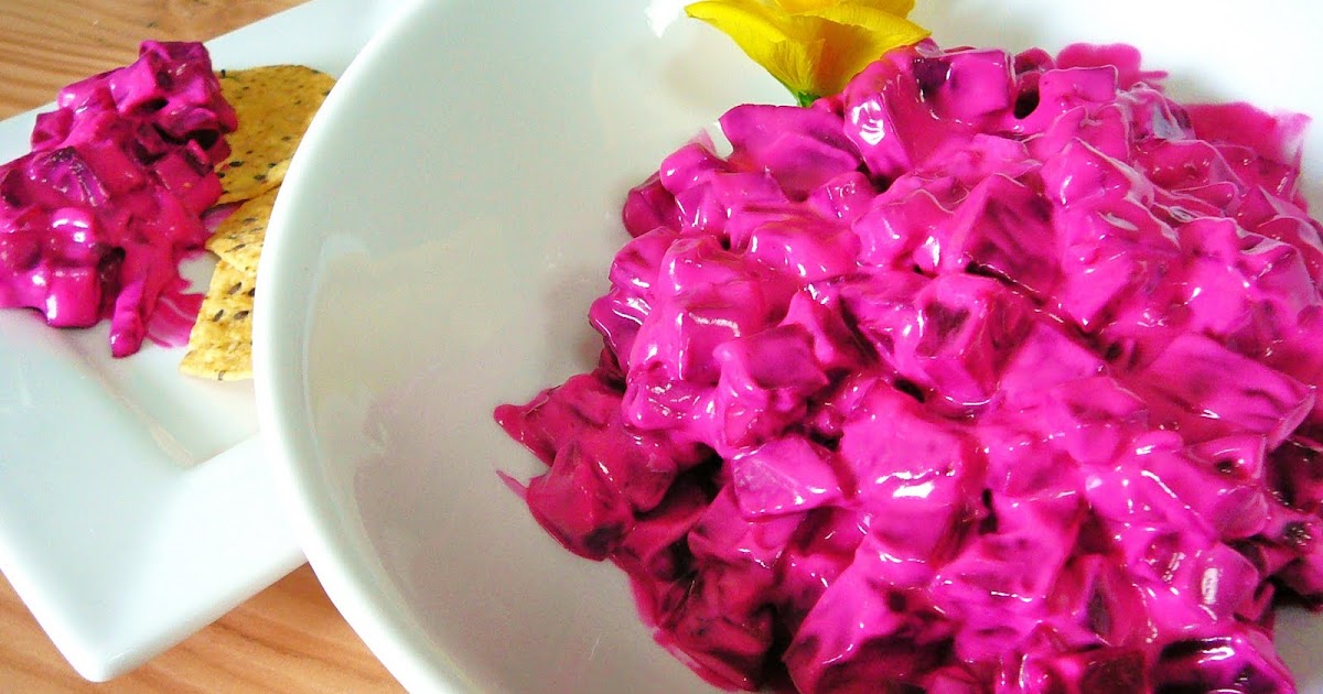 Eighty Twenty: 80--- Beautiful Beet Dip