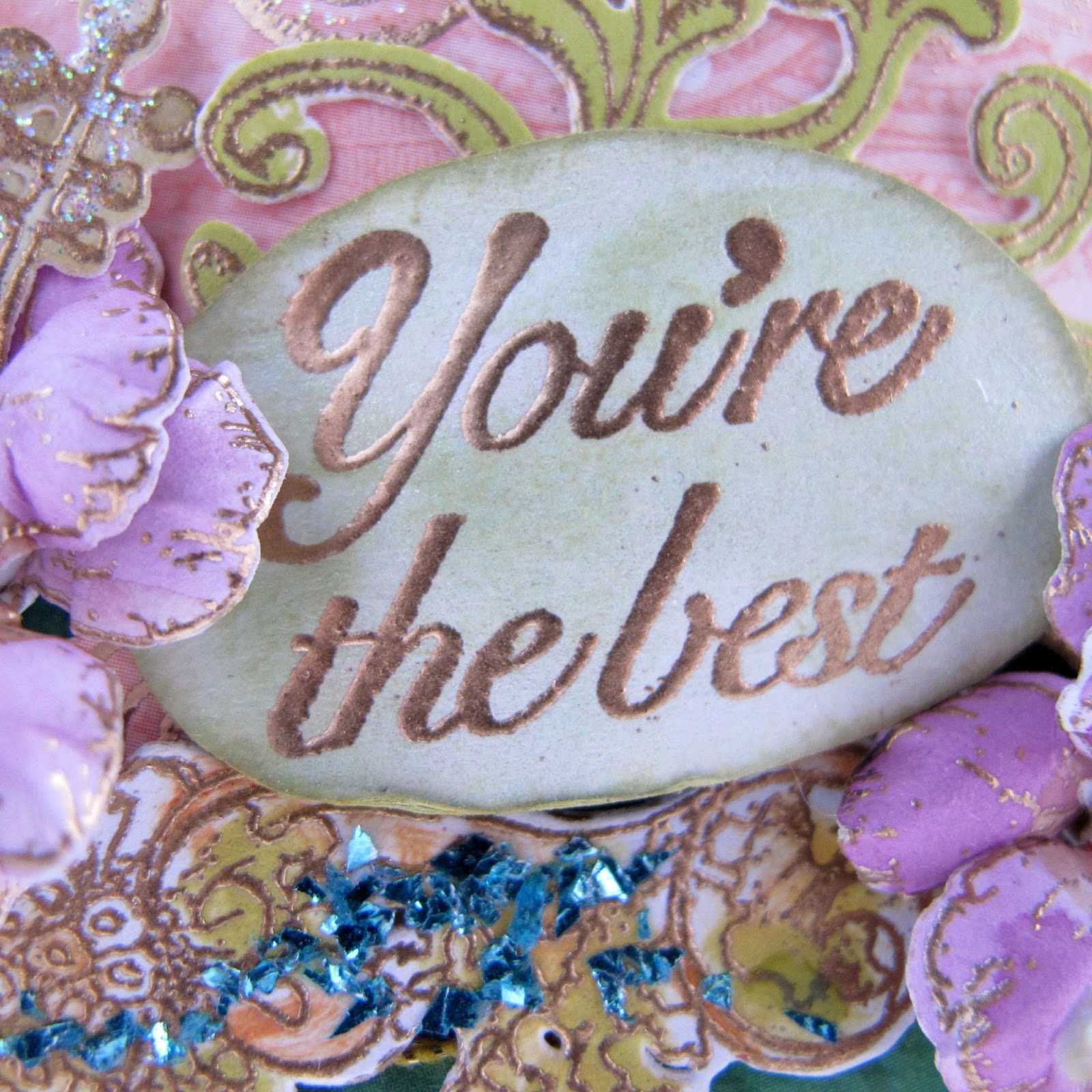 Susan Smit: 'You're the best' card