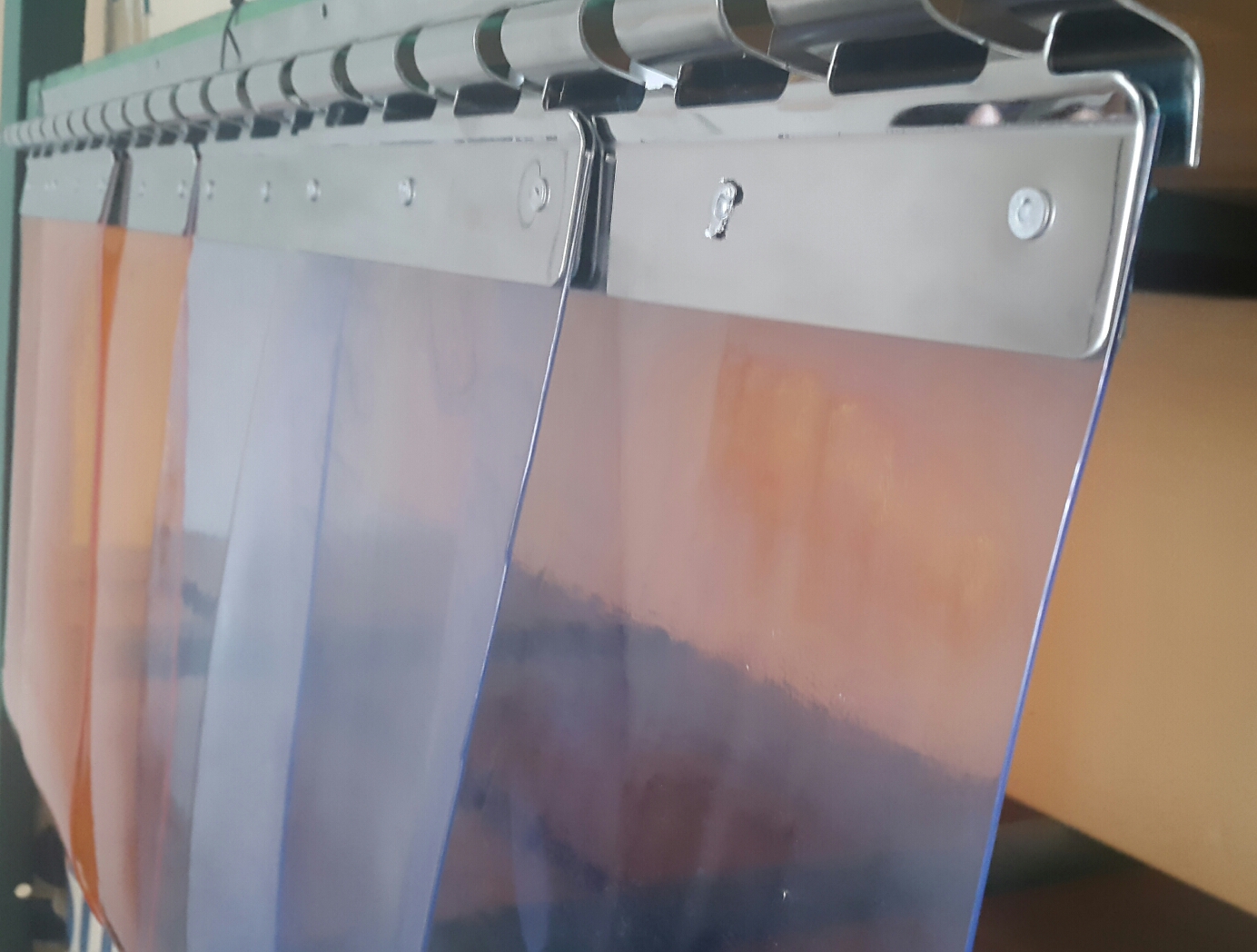 JUAL PLASTIC STRIP CURTAIN PVC / TIRAI PLASTIK UNTUK COLDROOM (COLD ...