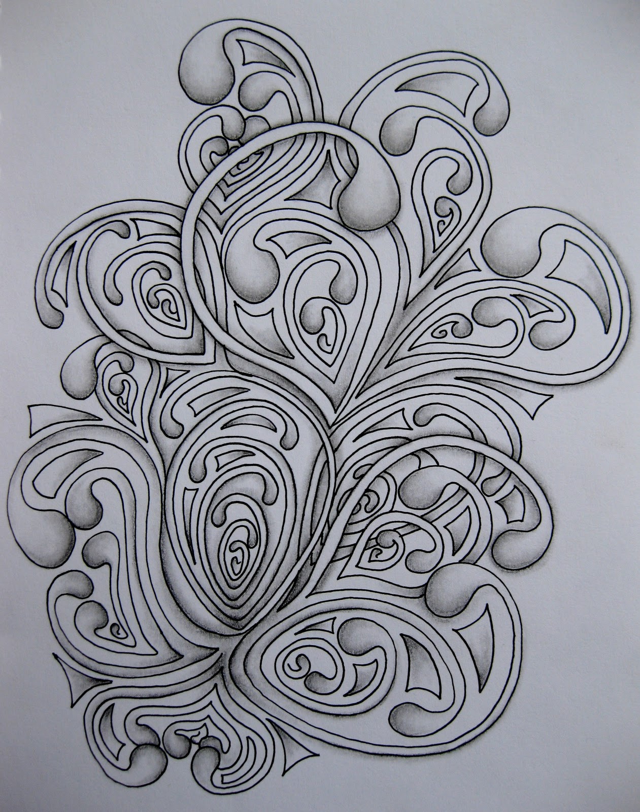 Claudia's World of Zentangles: Challenge #16 - Mooka