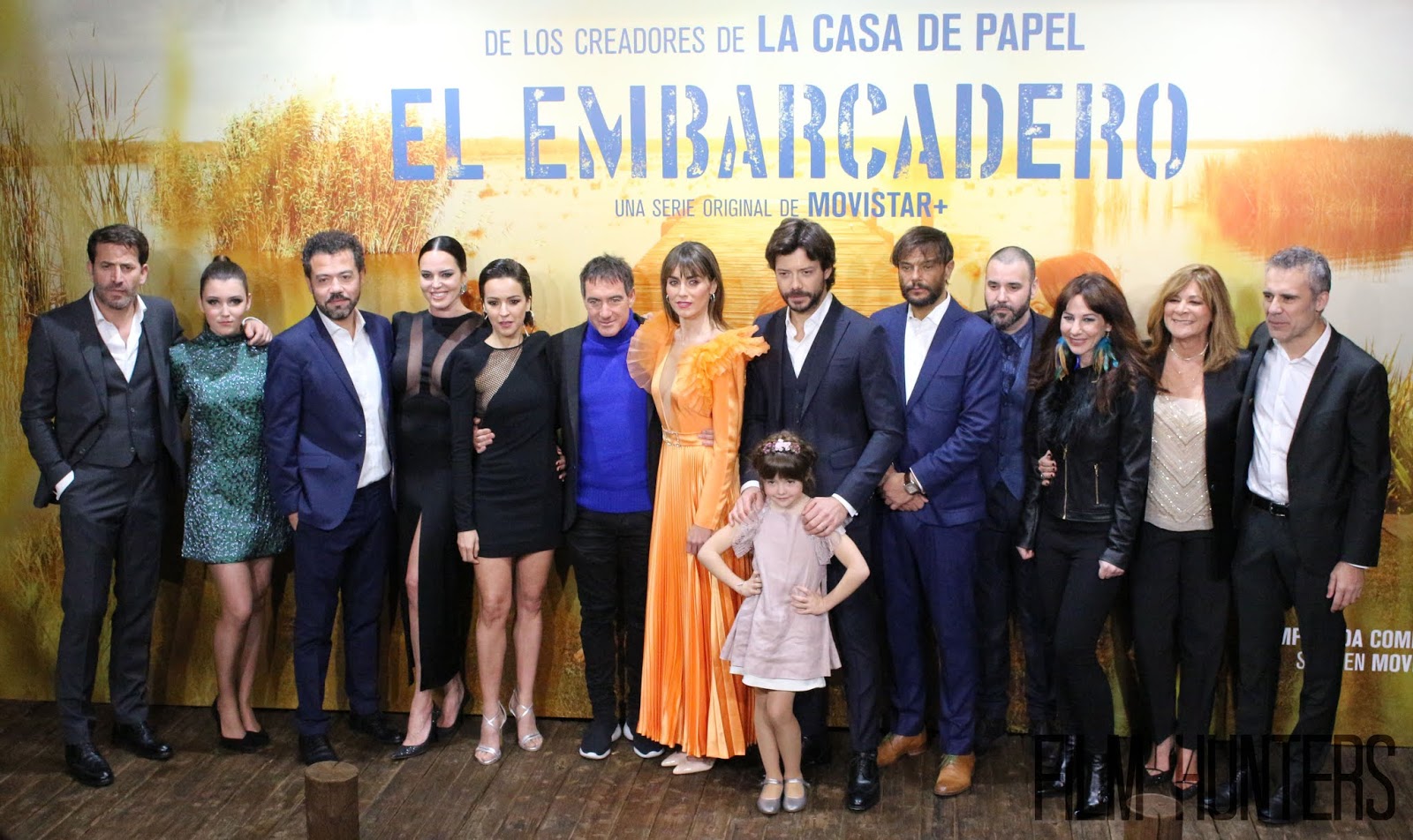 Film Hunters: Los creadores y el elenco de 'El embarcadero' presentan la serie en Madrid