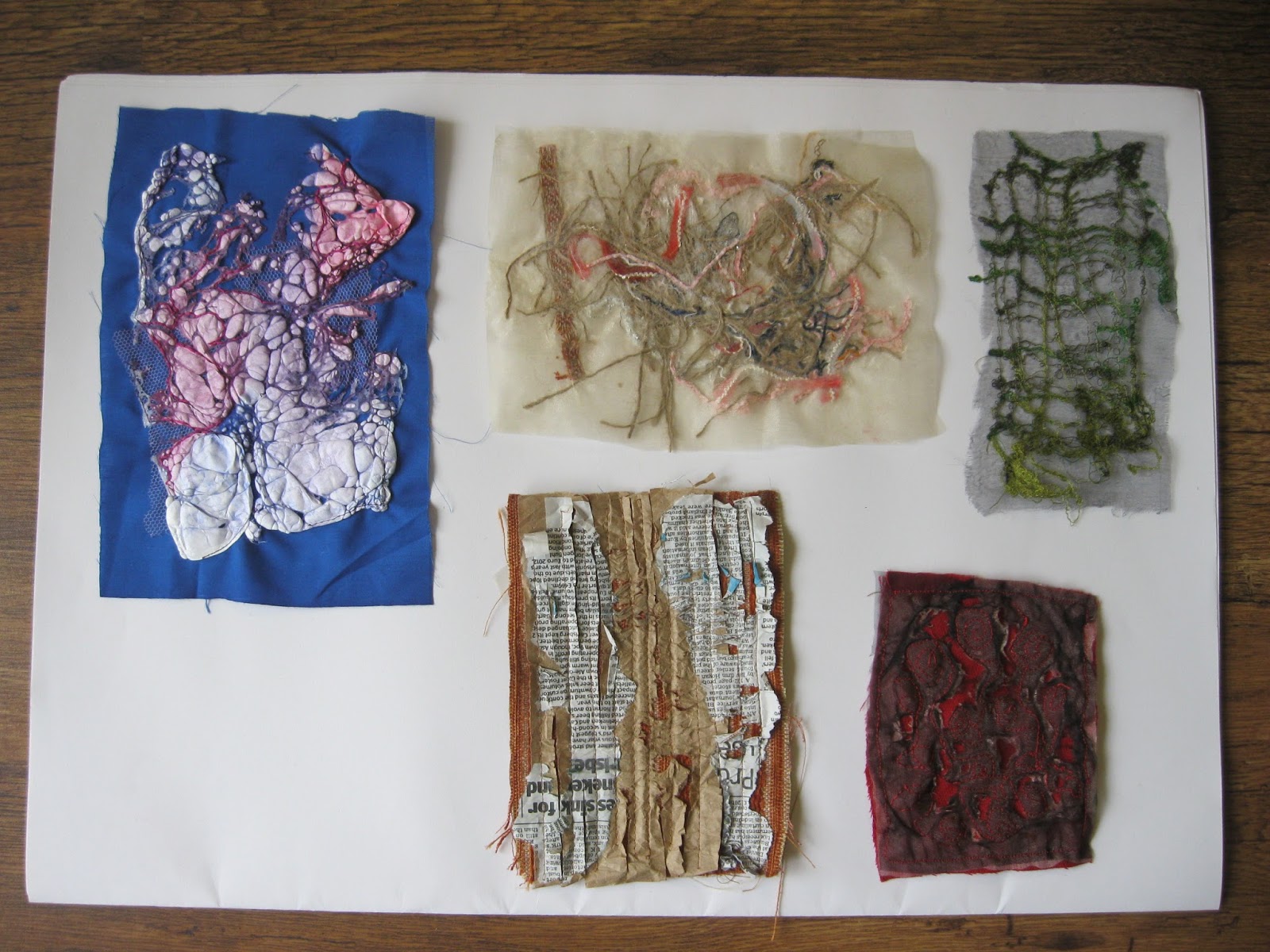 Amanda's Textile Log - Exploring Ideas
