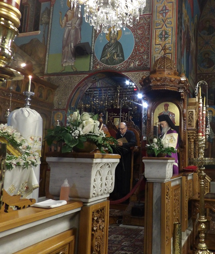 Η ΑΚΟΛΟΥΘΙΑ ΤΩΝ Α΄ ΧΑΙΡΕΤΙΣΜΩΝ ΑΠΟ ΤΟΝ ΣΕΒ. ΜΗΤΡΟΠΟΛΙΤΗ ΚΟΡΙΝΘΟΥ κ ...