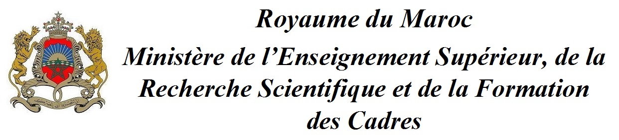 Ministère de l'Enseignement Supérieur, de la Recherche Scientifique et ...