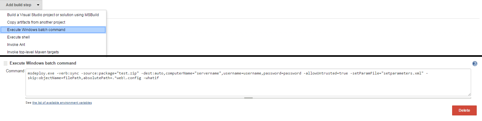 How to build Visual Studio project using MSBuild in Jenkins - Coding Defined