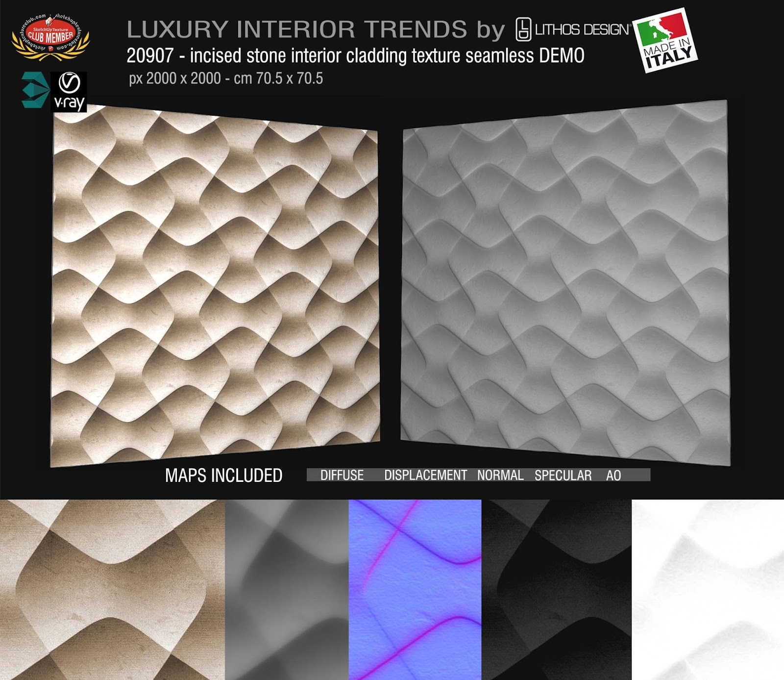 SKETCHUP TEXTURE: New royalty free textures seamless interior stone ...