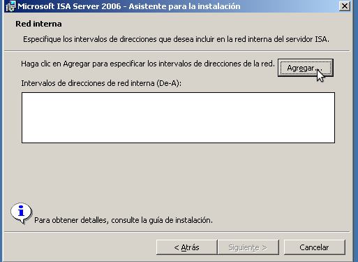Conceptos Basicos y Avanzados De Las Redes: Firewall en ISA server