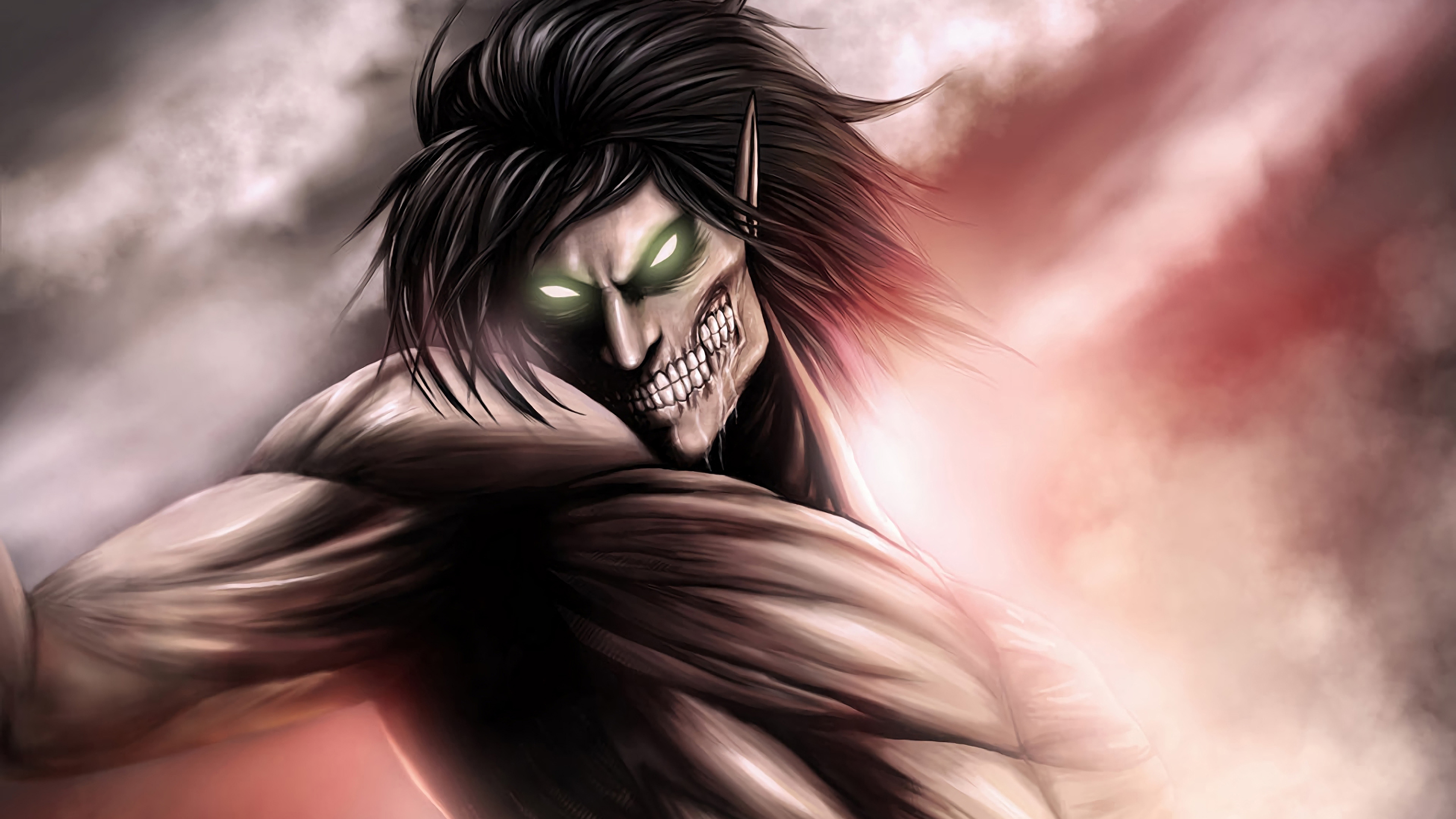 Attack Titan, Attack on Titan, 4K, #108 Wallpaper PC Desktop