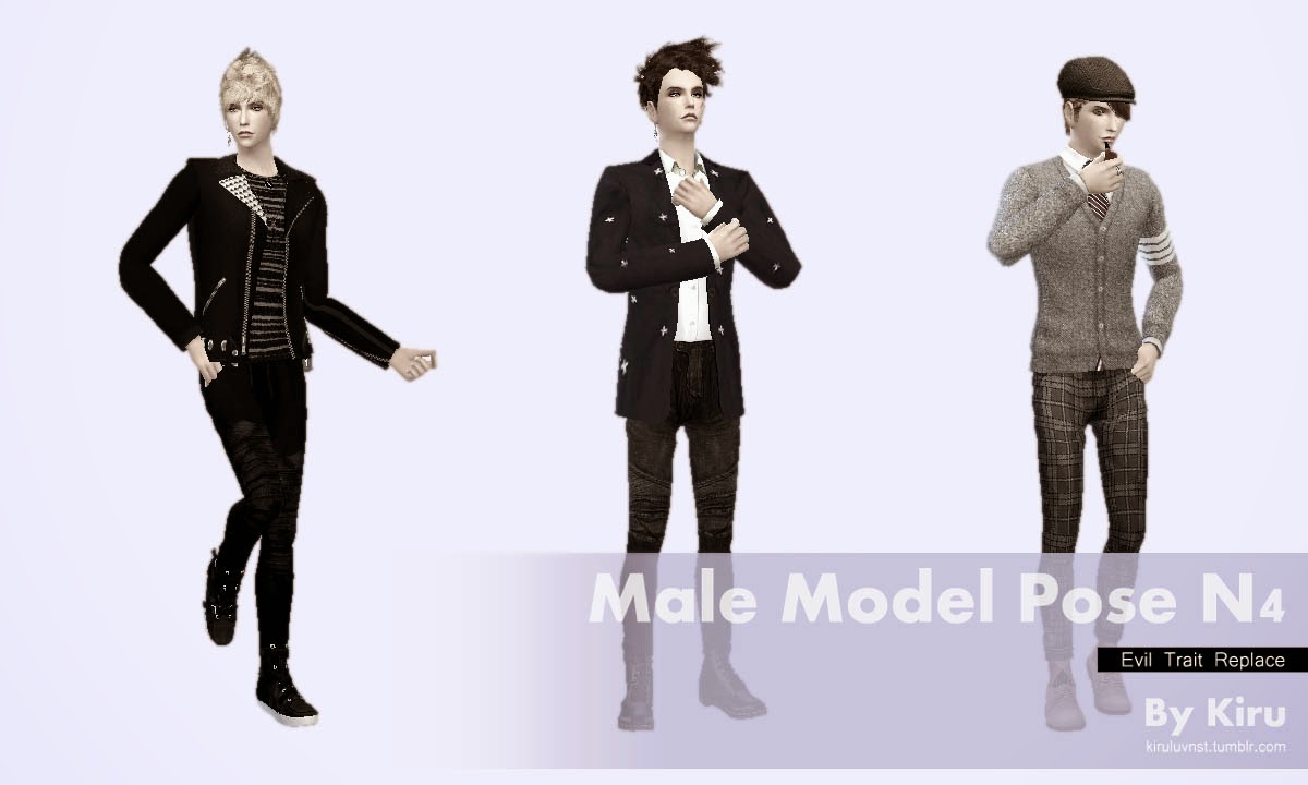 Male Model Pose n4 by Kiru