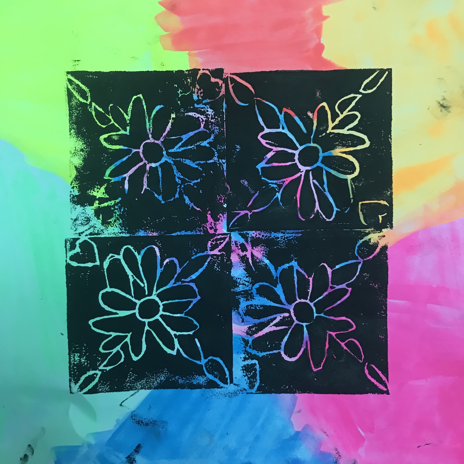Elements of the Art Room: 5th Grade Radial Printmaking