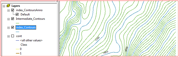 Creating Contour Maps in ArcGIS and Conversion to AutoCAD drawing